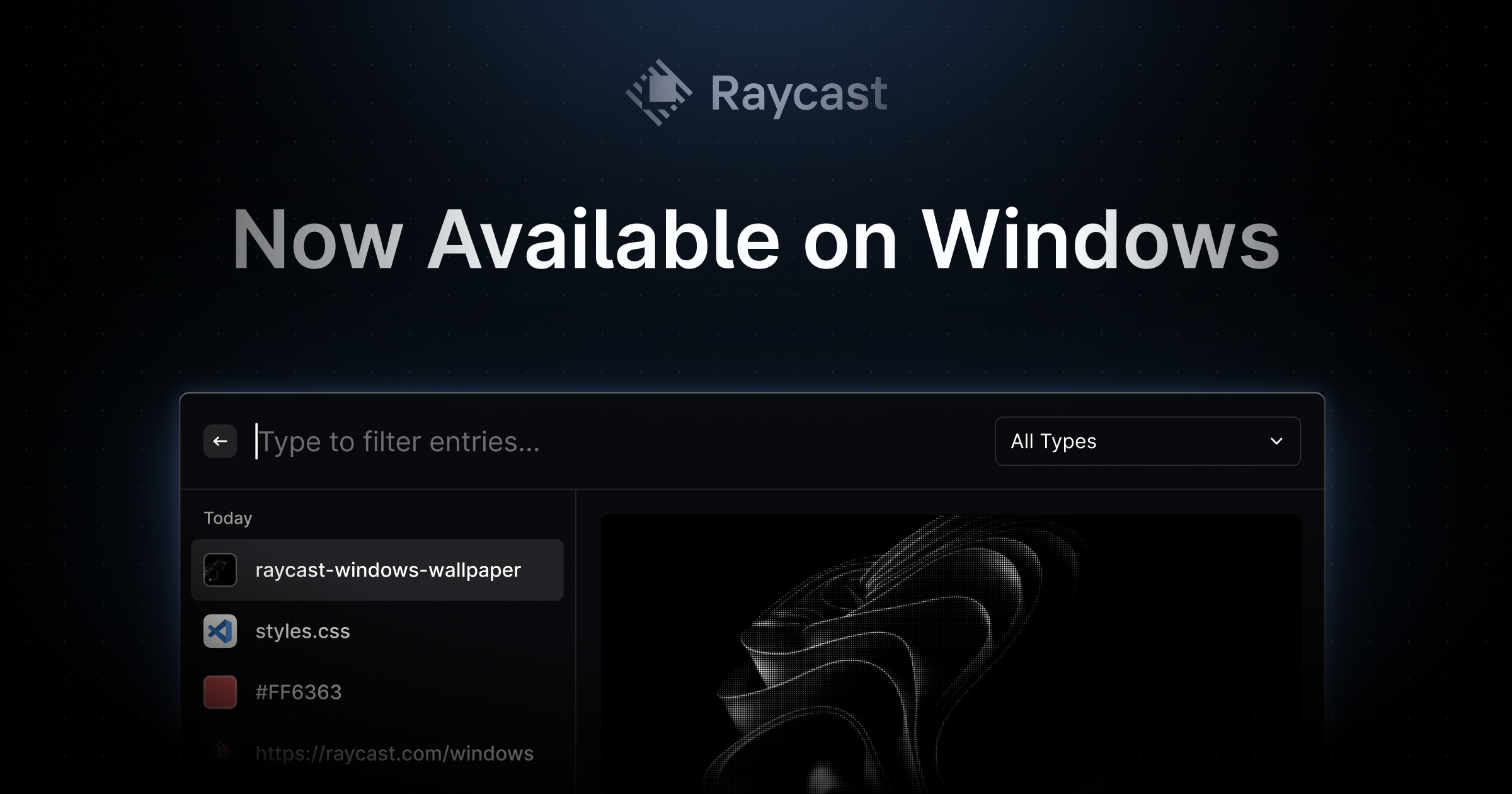 Raycast for Windows